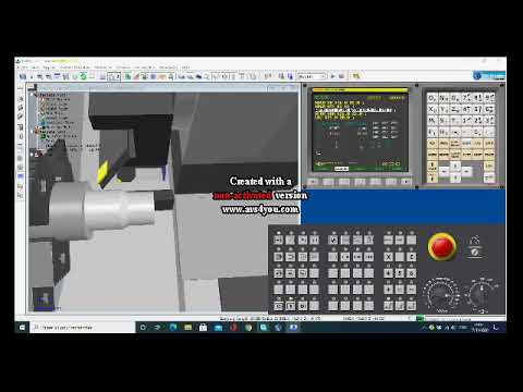 Usinage G71 & G70 and G76 CNC Fanuc - YouTube