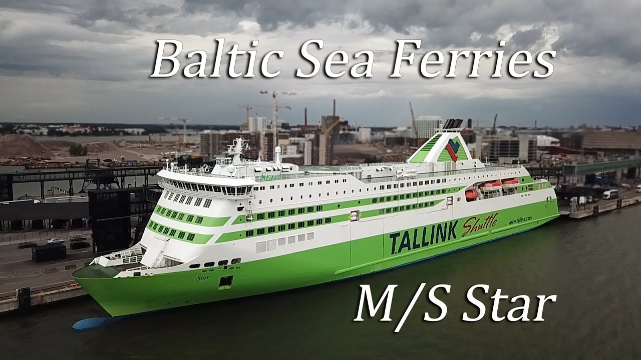 Itämeren Autolautat - Tallink M/S Star - YouTube