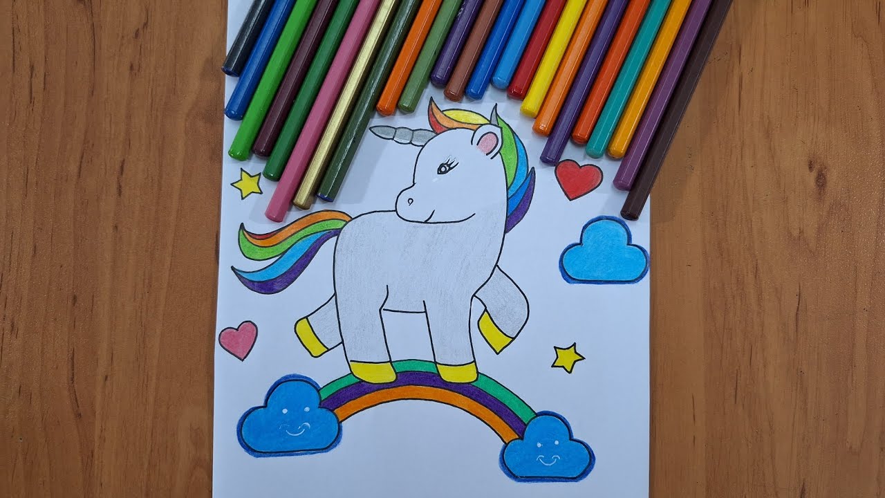 How to draw unicorn : the magic secrets of painting a unicorn riding a ...
