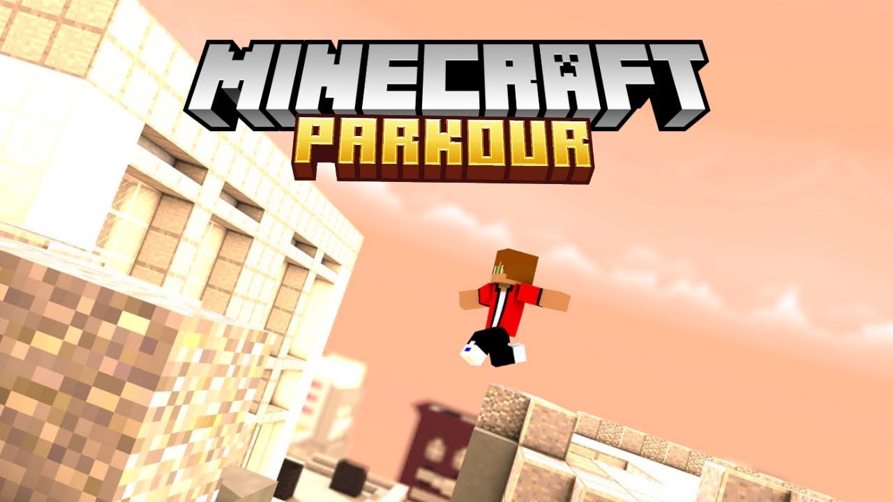 Incrível ADDON de PARKOUR com vários saltos para Minecraft PE 1.20 | Bedrock Addon - YouTube