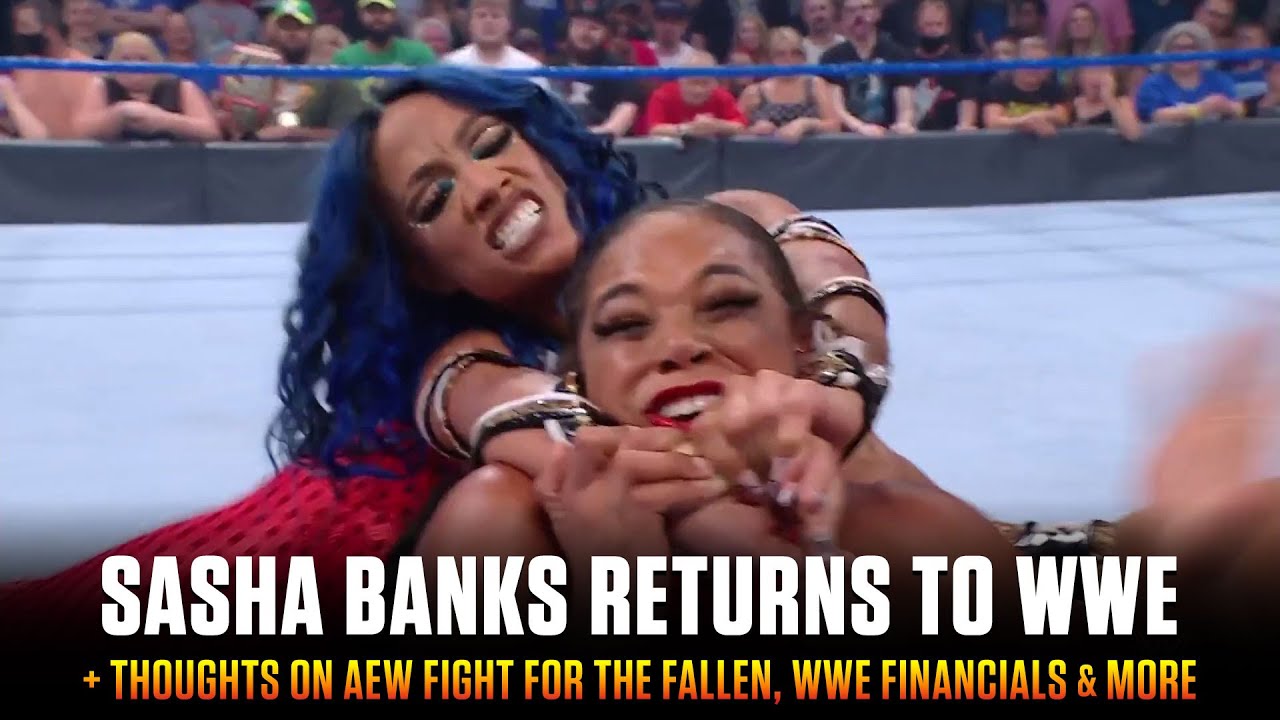 Sasha Banks Returns to WWE, Nick Gage Domino's Pizza Cutter & More ...