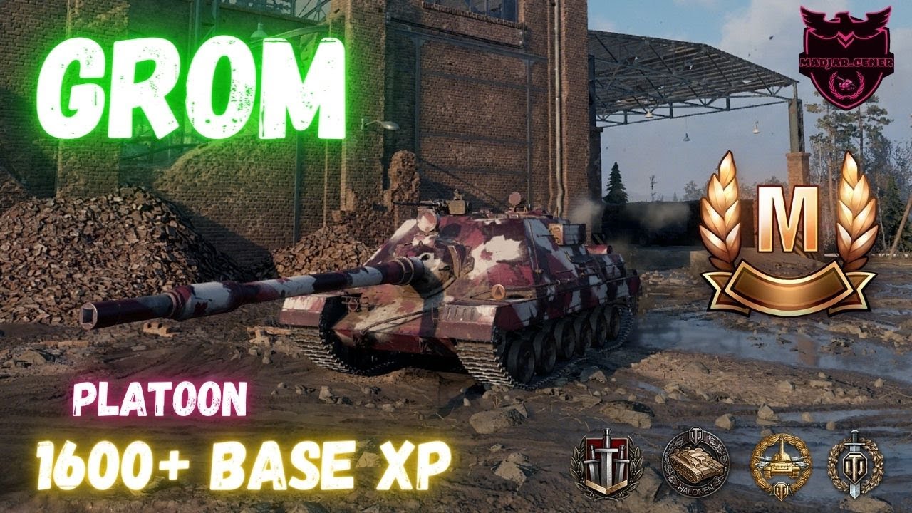 GROM🇵🇱⭐ -⚡ 1600+ base xp; Ace Tanker; Platoon gaming - World of Tanks ...