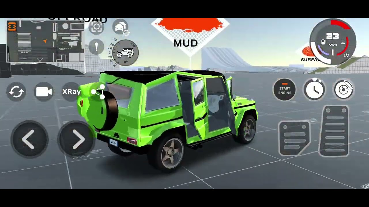 Cars free game, off-road, race, walkthrough, AMG, G-Wagen, Bugatti ...