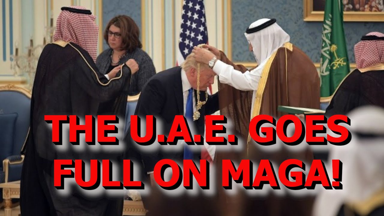 TRUMP’S ROYAL WELCOME IN UAE 2025: Treated Like a KING! 🇦🇪👑 #shorts ...
