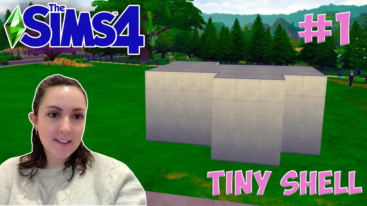 Turning this tiny shell into a home? || The Sims 4 Shell Challenge ...