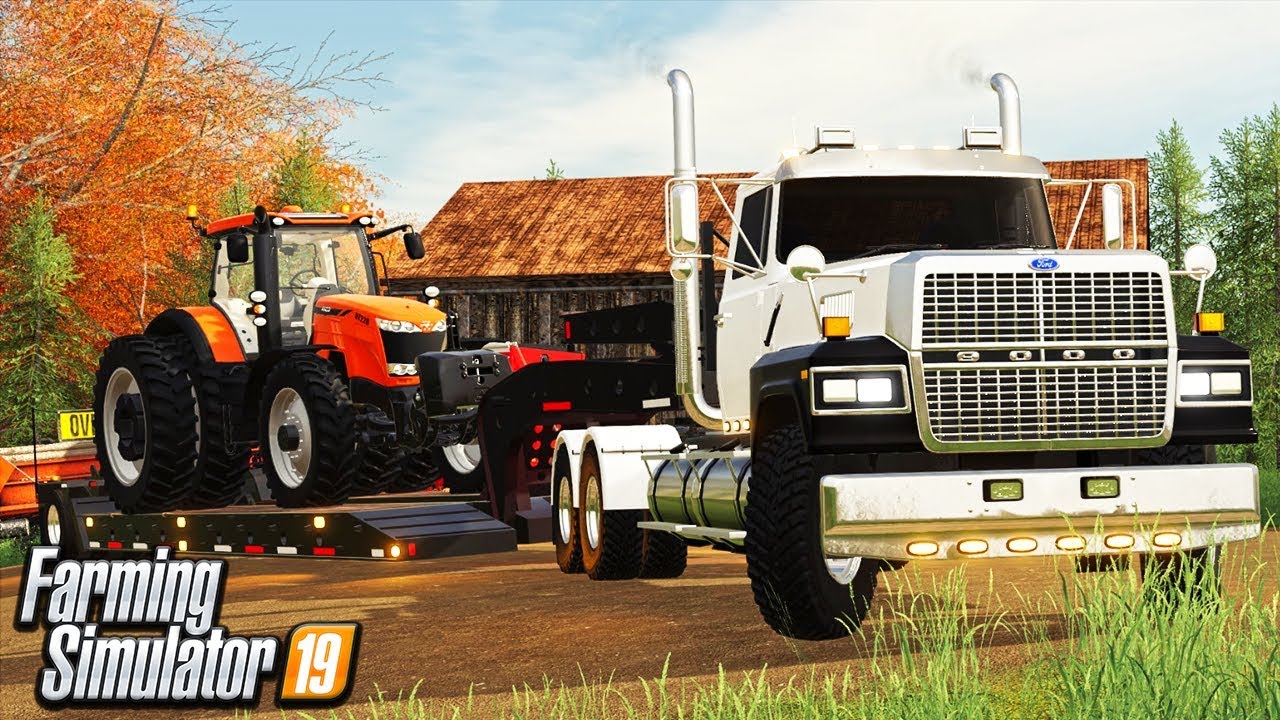 AGCO DEMO AT THE FARM YARD (ROLE-PLAY) | FARMING SIMULATOR 19 - YouTube