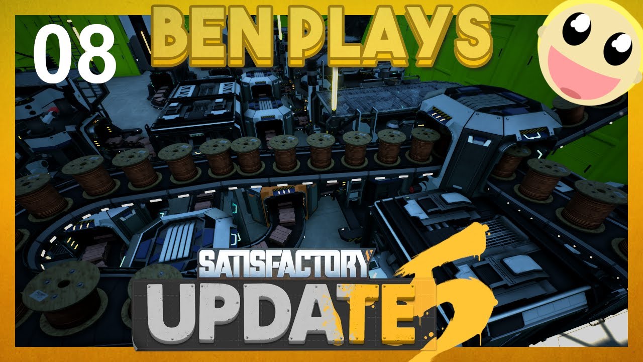 Satisfactory 08 - More Milestones - YouTube