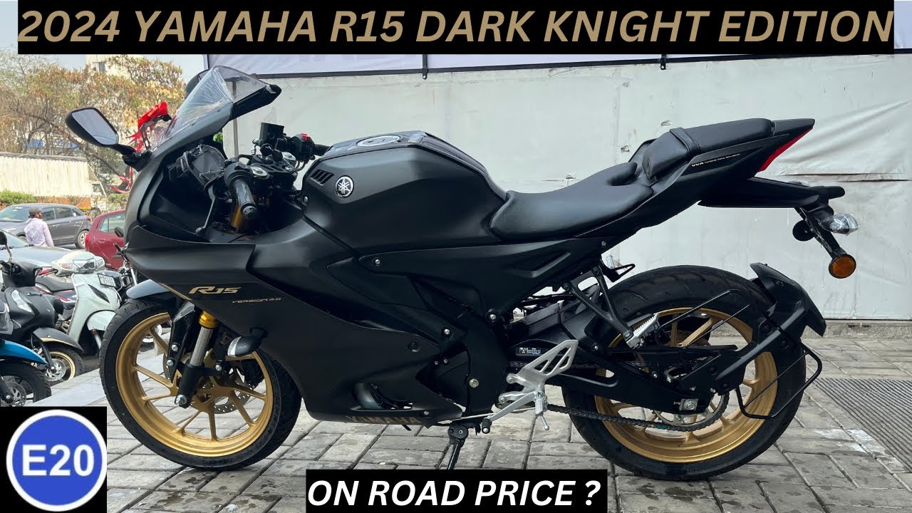 2024 Yamaha R15 Dark Knight Edition E20 OBD2 | Yamaha R15 2024 Model ...