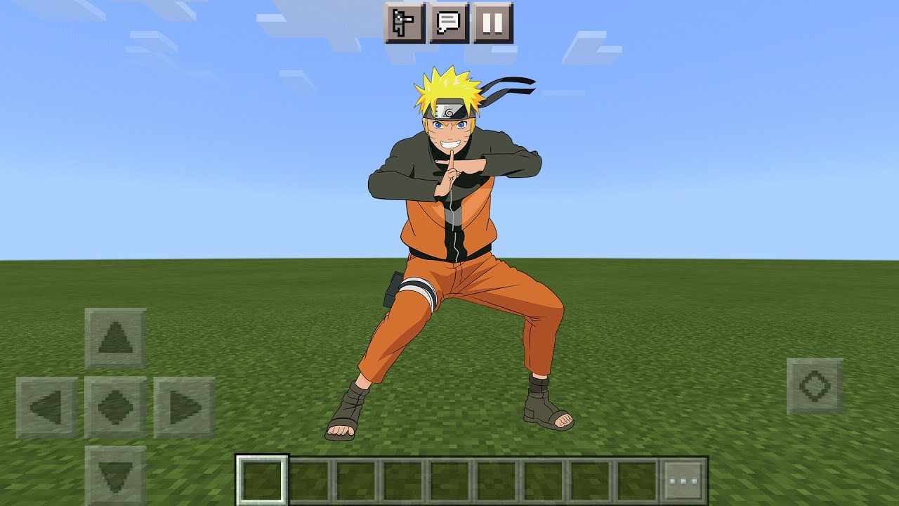 Naruto ADDON in Minecraft PE - YouTube