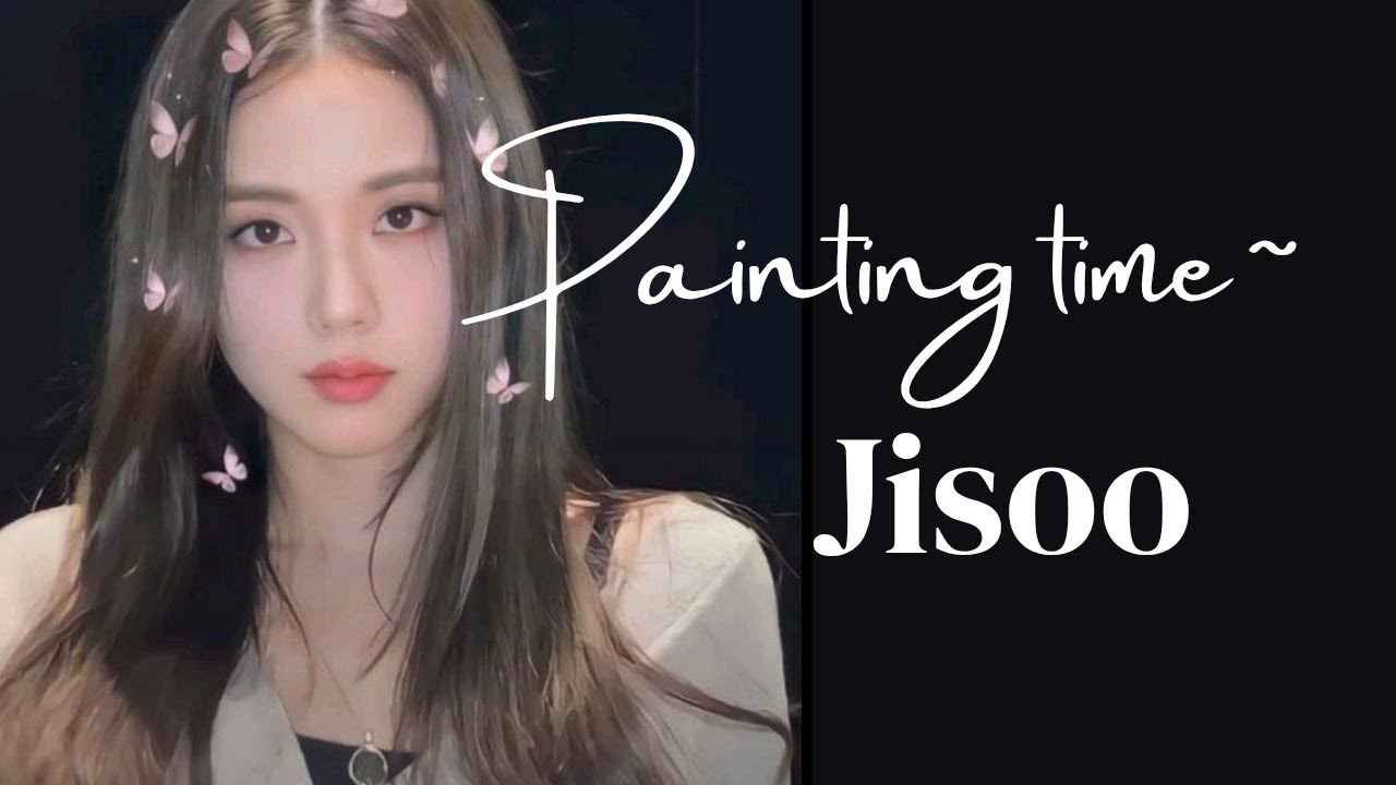 Painting #JISOO from #BLACKPINK | #KPop #Art Portrait Reveal # ...