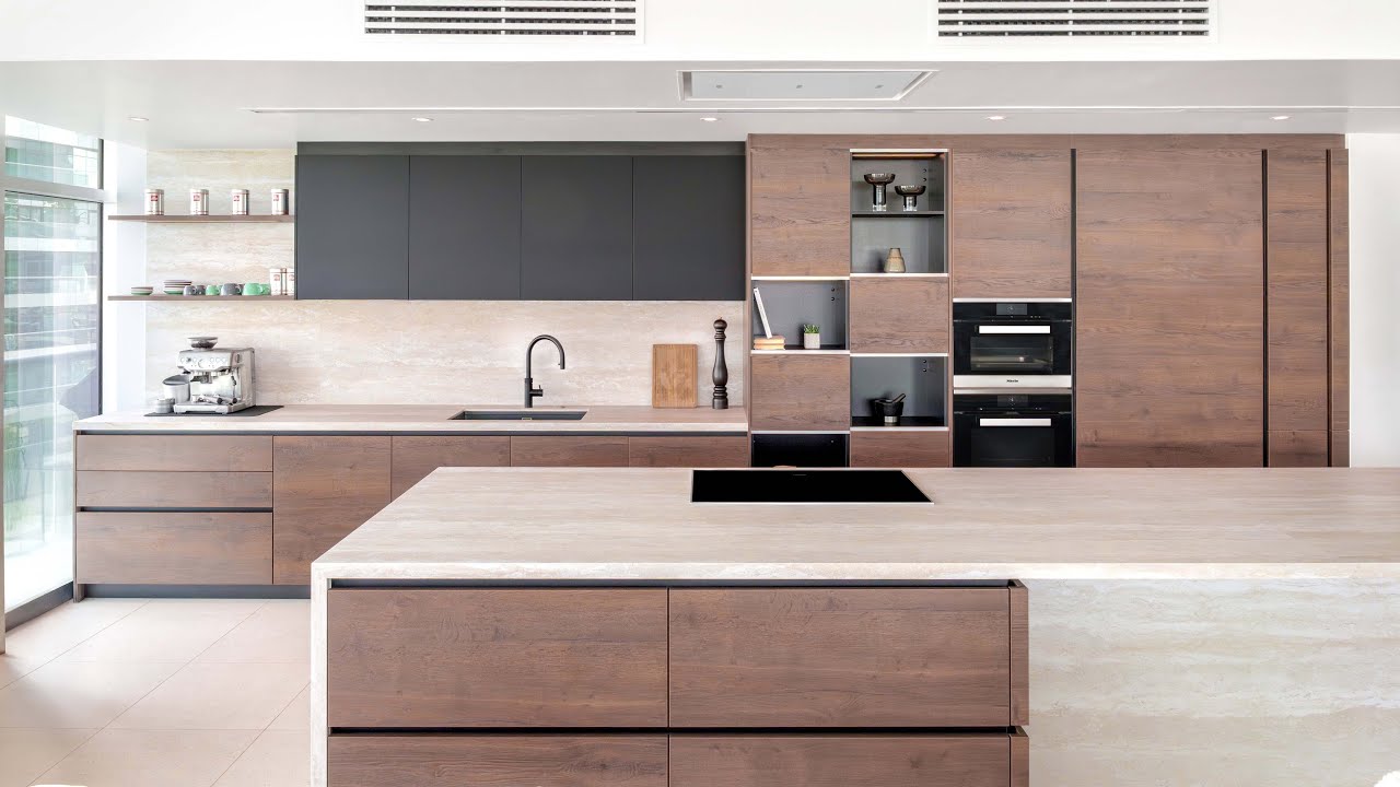 A Kaiser Kitchen in Abu Dhabi | Premium German Kitchens in UAE - YouTube