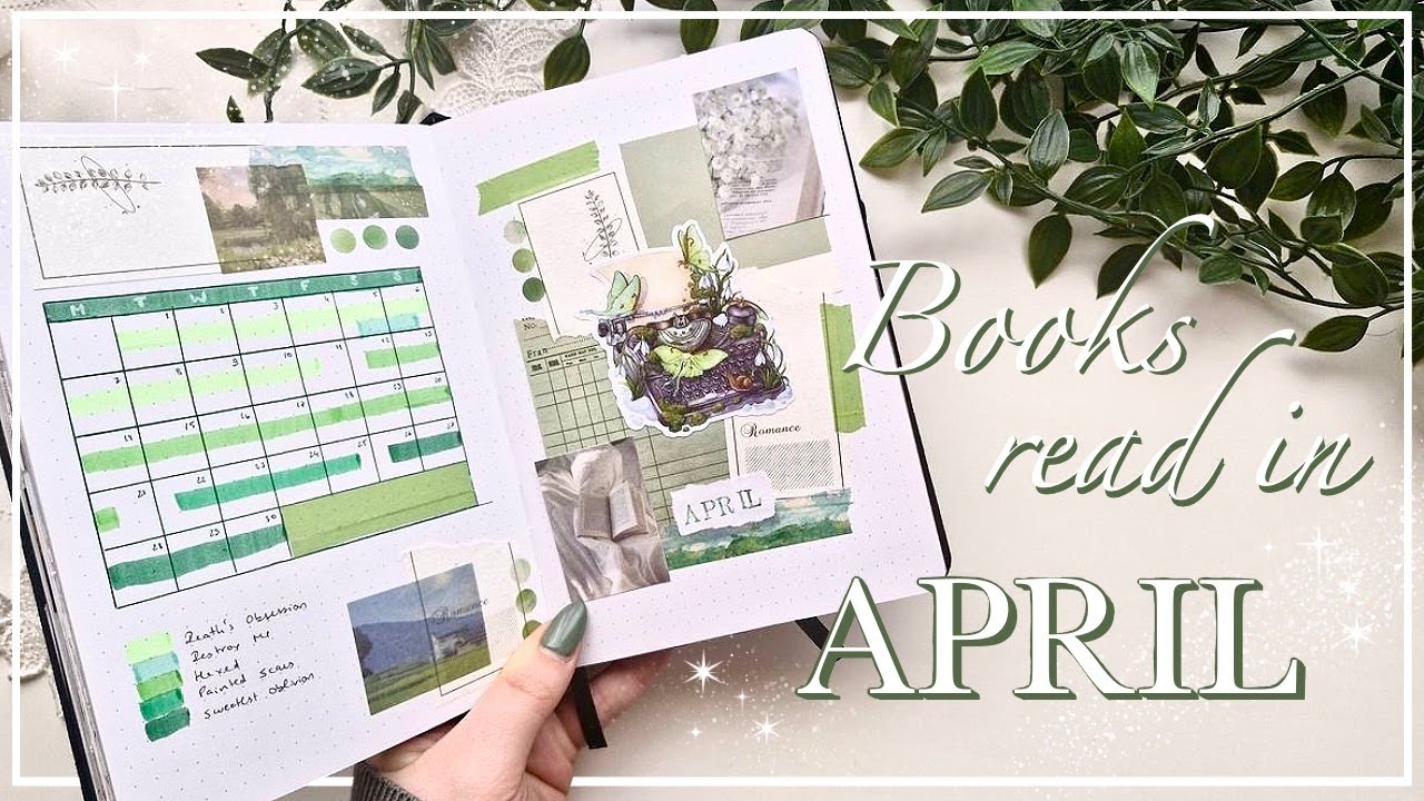 Books I read in April | 2025 Reading Journal Setup - YouTube