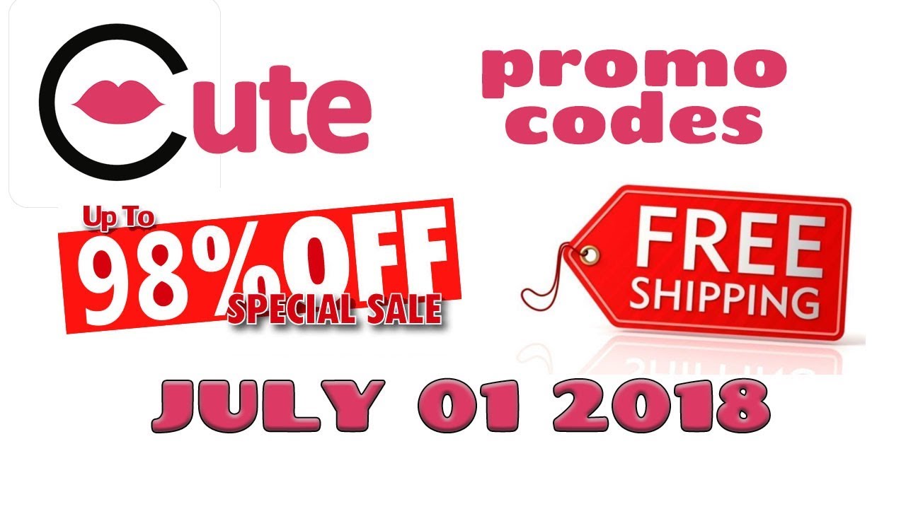 CUTE App Promo Codes For New & Existing Customers 💵 98% OFF 🌟 Free ...