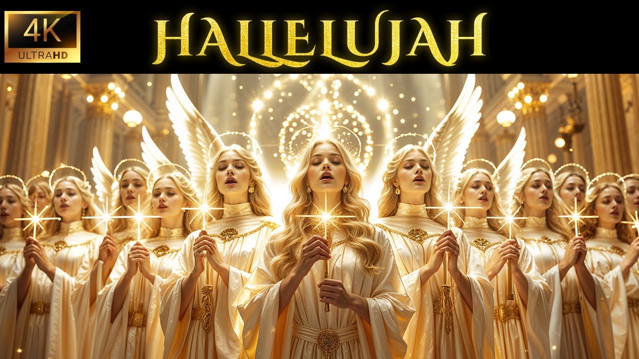 Worship In Heaven 4K – Hallelujah | Angel Songs & Heavenly Choir ...