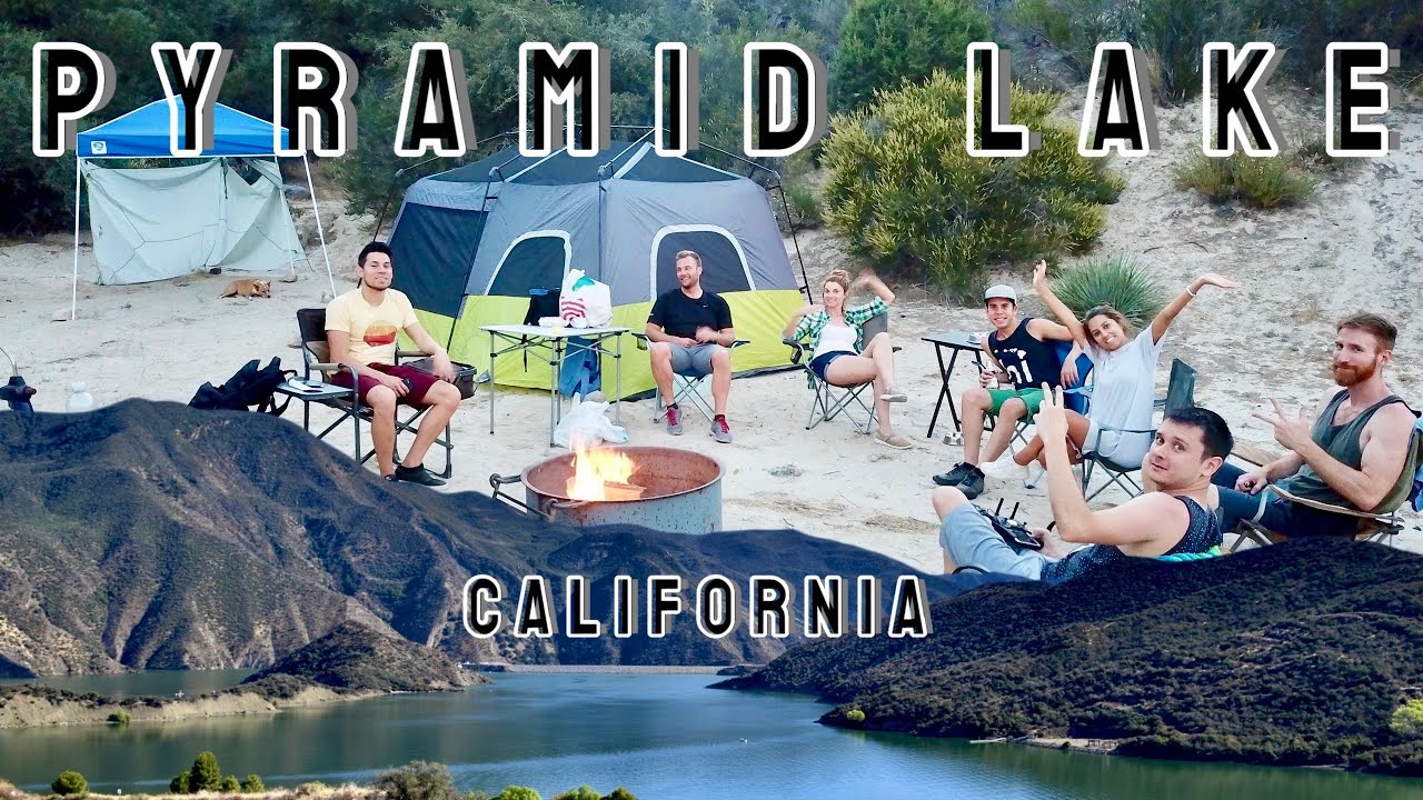 Pyramid Lake Camping - Los Alamos Campground - YouTube