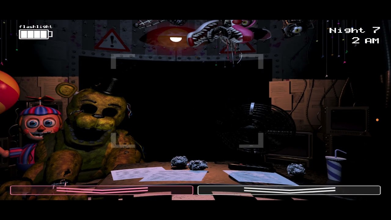 fnaf 2 rare moment - YouTube