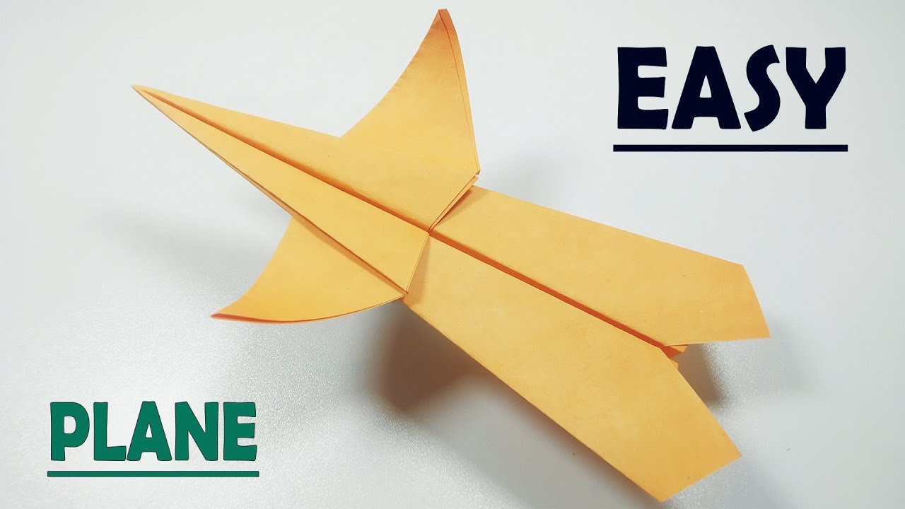 How to fold a paper Airplane to fly forever and not fall all day ...