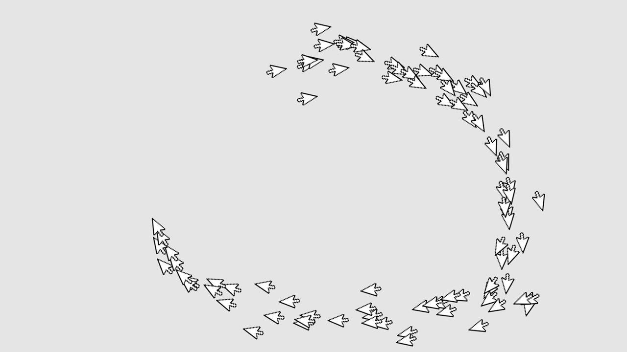 Swarm of arrows in Touchdesigner - YouTube