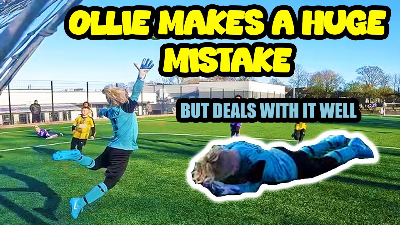 Ollie made a huge mistake that led to a goal! But he bounced back well ...
