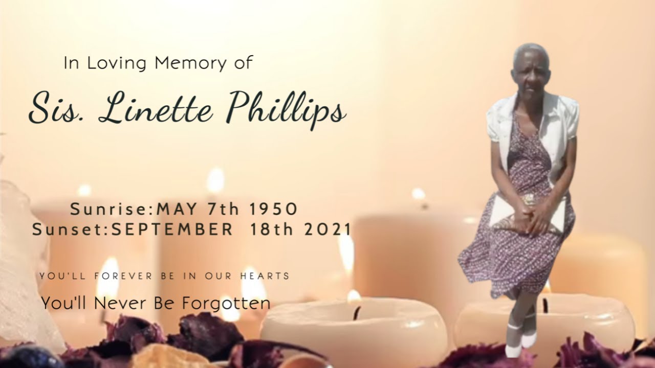 In Loving Memory of Linette Phillips - YouTube