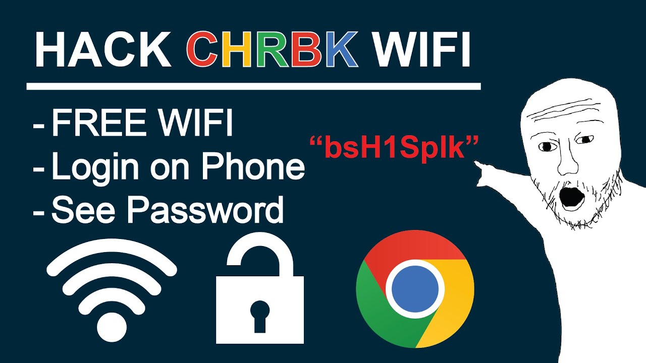 How to hack School WiFi password using Chromebook - YouTube