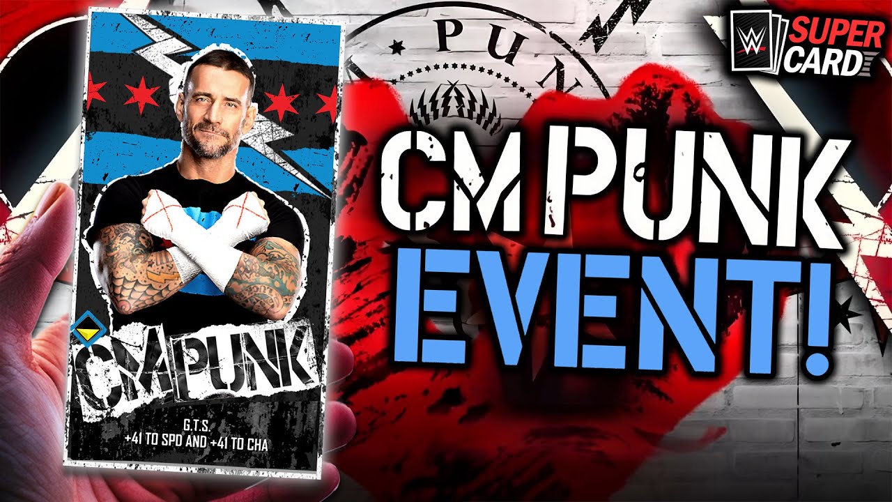 CM PUNK Arrives in WWE SuperCard! - YouTube