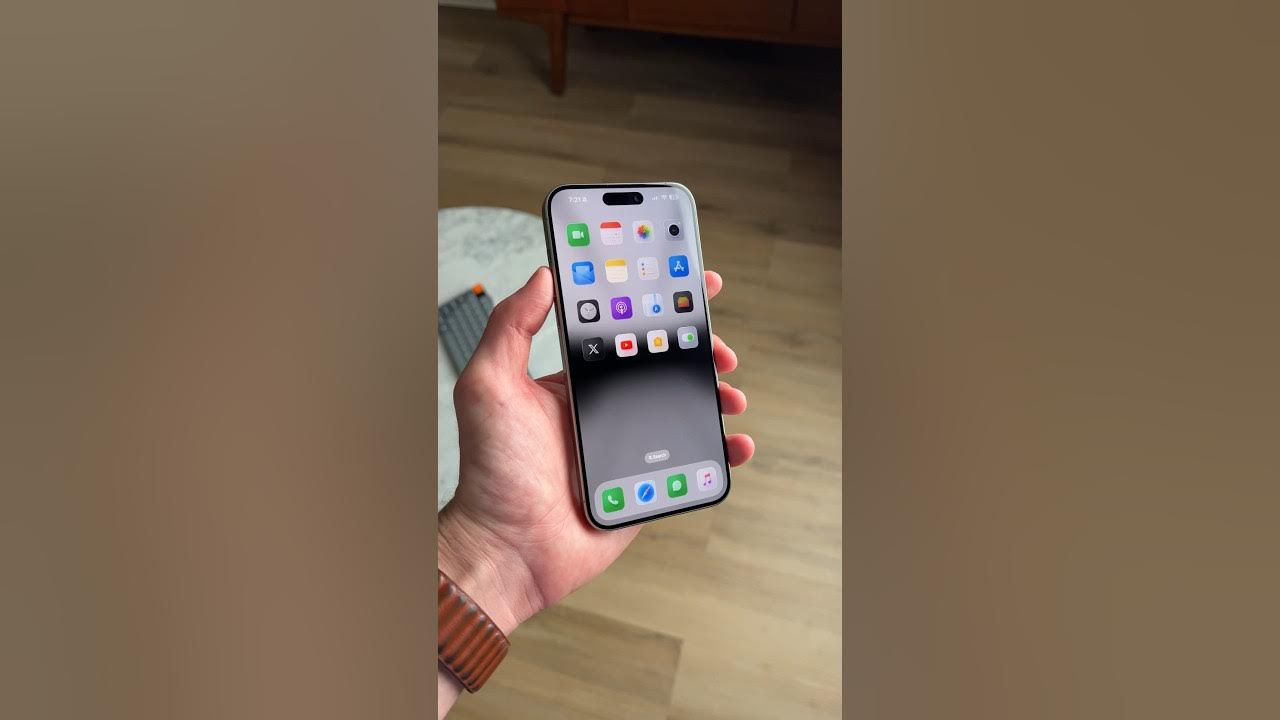 Ultra Minimalist iOS Setup for iPhone 15 Pro Max🔥 - YouTube