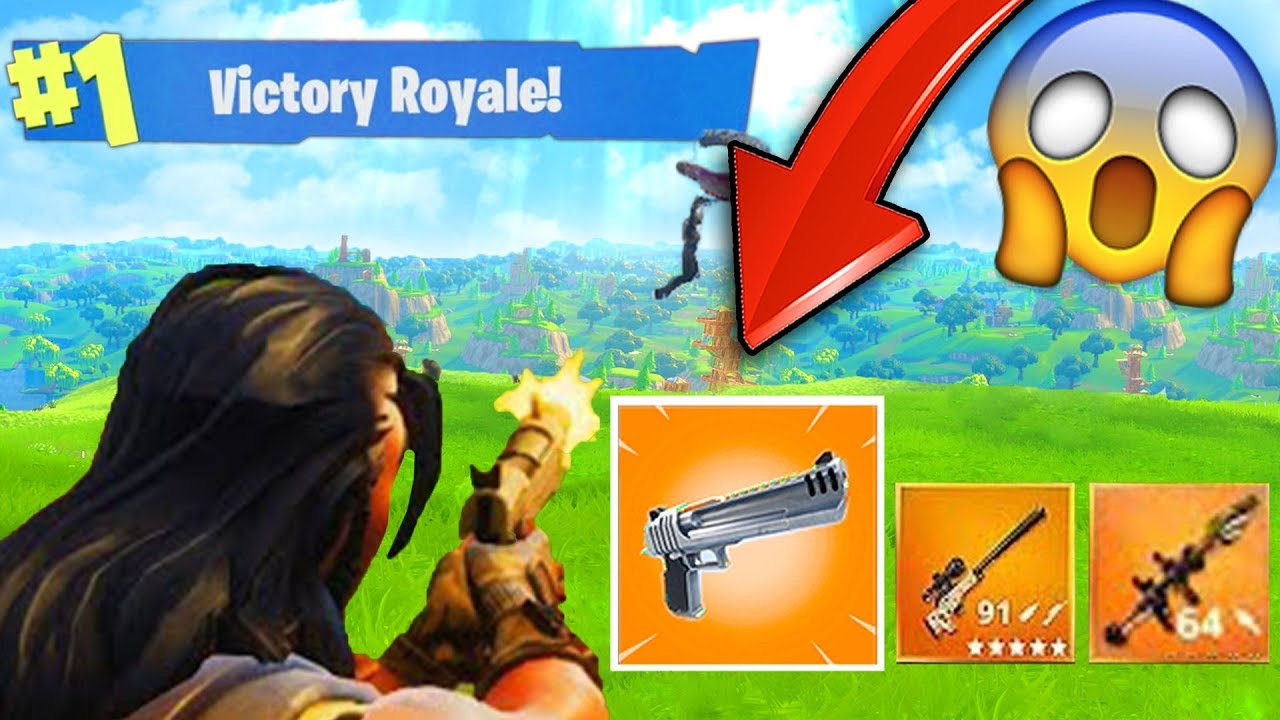 *NEW* Hand Cannon Weapon Announced! (Fortnite Gameplay) - YouTube