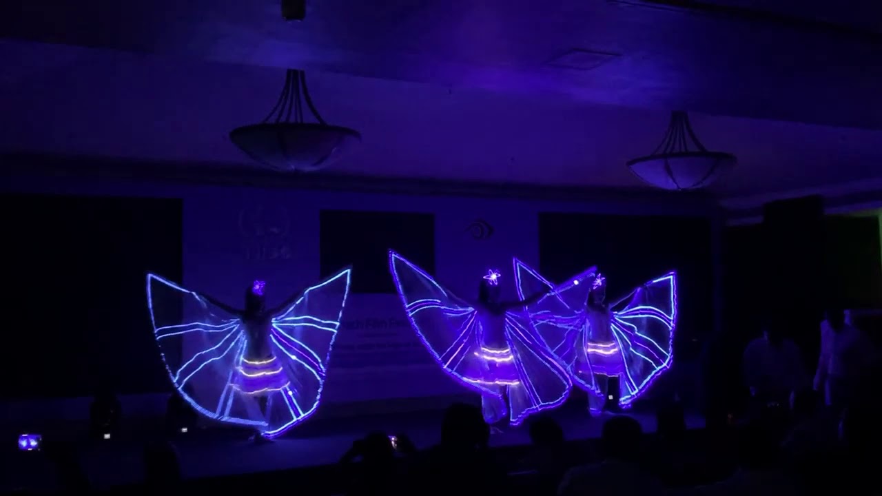 LED WINGS PERFORMANCE - YouTube