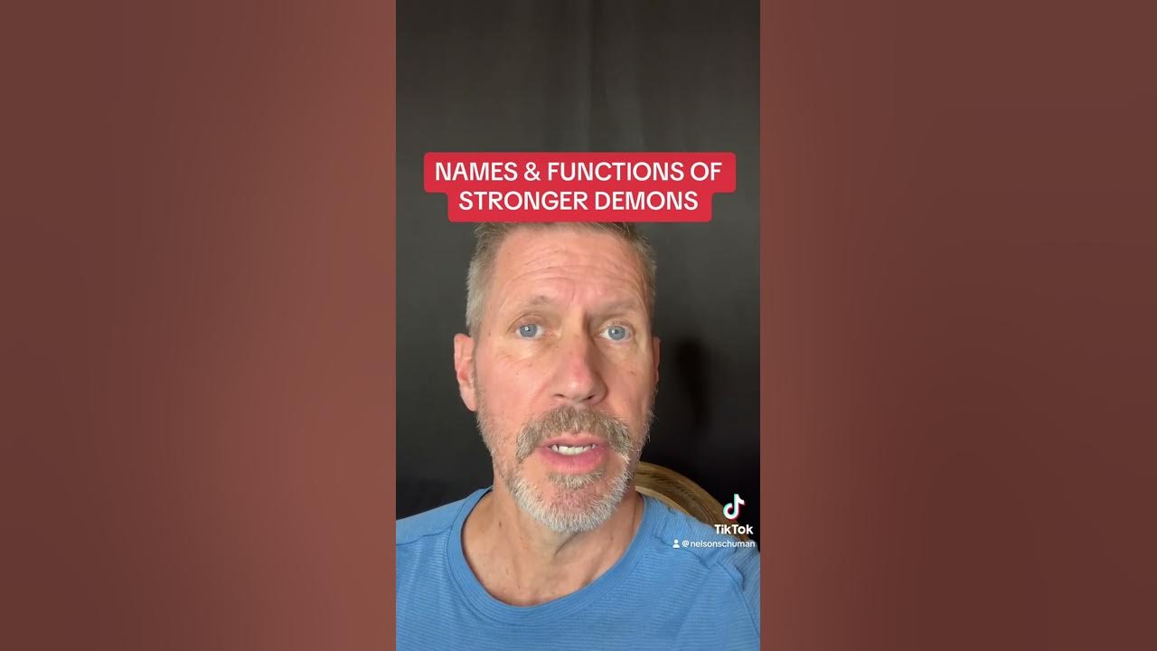 NAMES & FUNCTIONS OF STRONGER DEMONS - YouTube