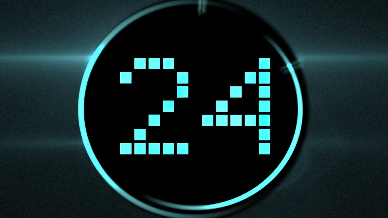 Countdown Timer LED 30 sec ( v 187 ) blue clock timer with sound ...