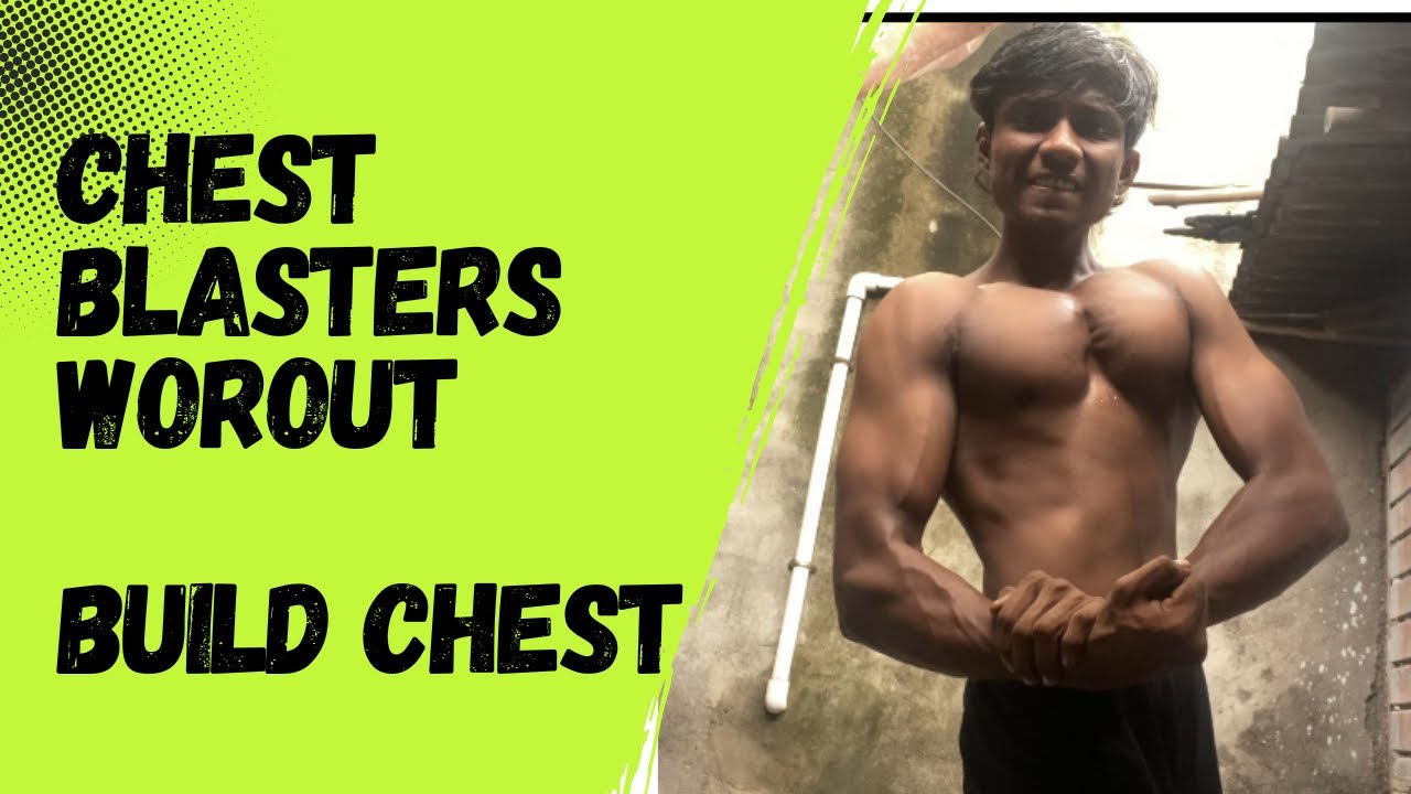 How to build chest without dumbbell 🔥|chest workout | chest blaster ...