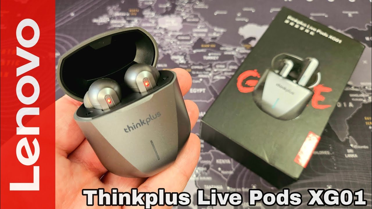 Lenovo Thinkplus Live Pods XG01 Earphone - YouTube