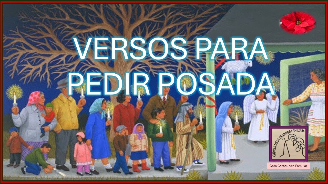 VERSOS PARA PEDIR POSADA - YouTube