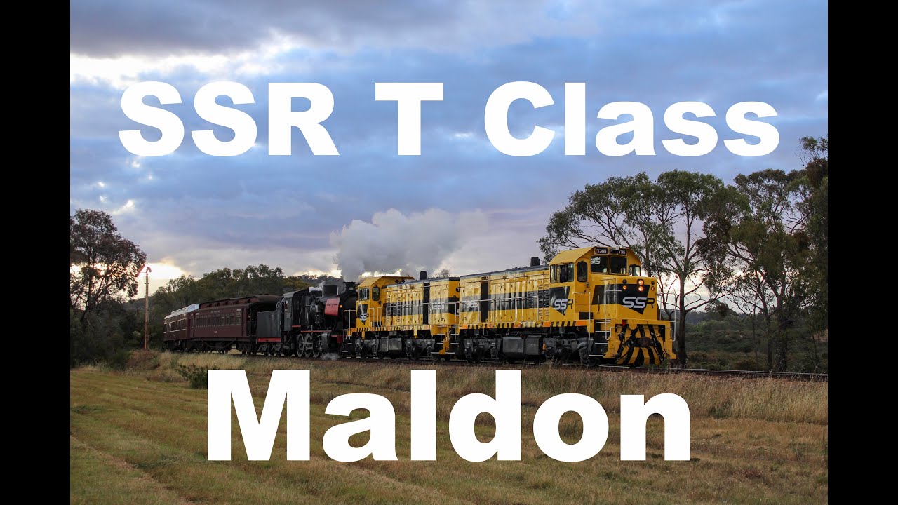 SSR T Classes on the Victorian Goldfields Railway - T385, T386 & J549 ...