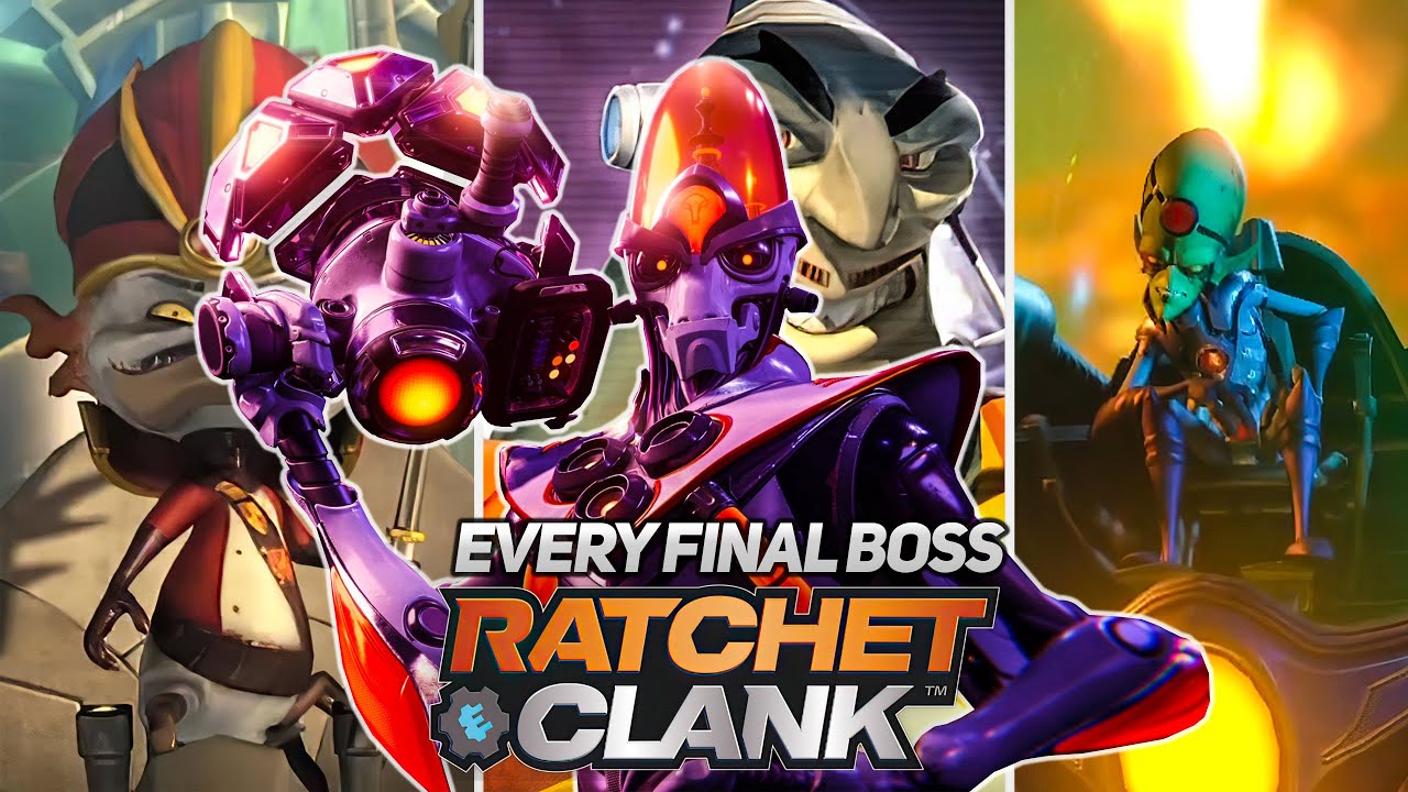 EVERY FINAL BOSS Ratchet & Clank Games [ 2002 - 2021] Ratchet & Clank ...