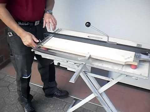 HUFA- Fliesenschneider, die Marke der Fliesenleger - YouTube