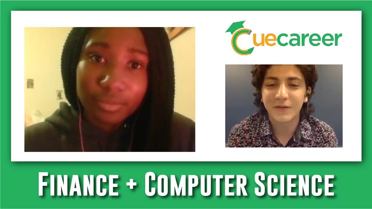 Student Interview: Mixing Entrepreneurship with Computer Science - YouTube
