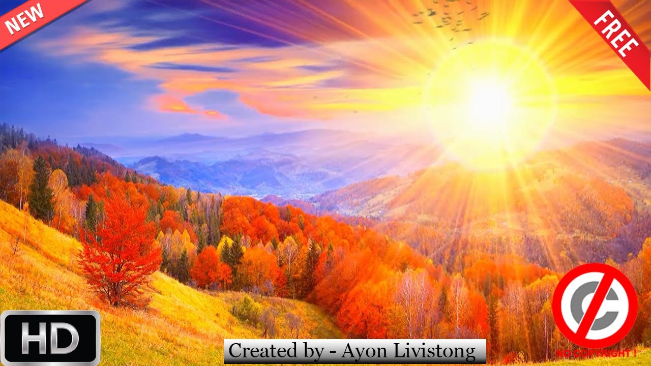 61, Free Christian Loop Background Video HD No Copyright / sun ...