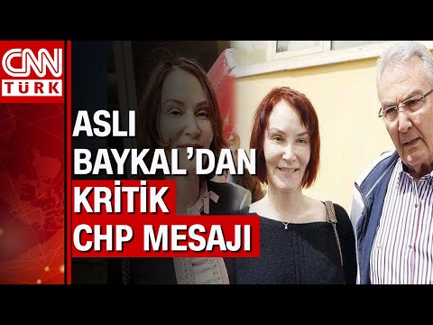 Deniz Baykal'ın kızı Aslı Baykal parti mi kuruyor?