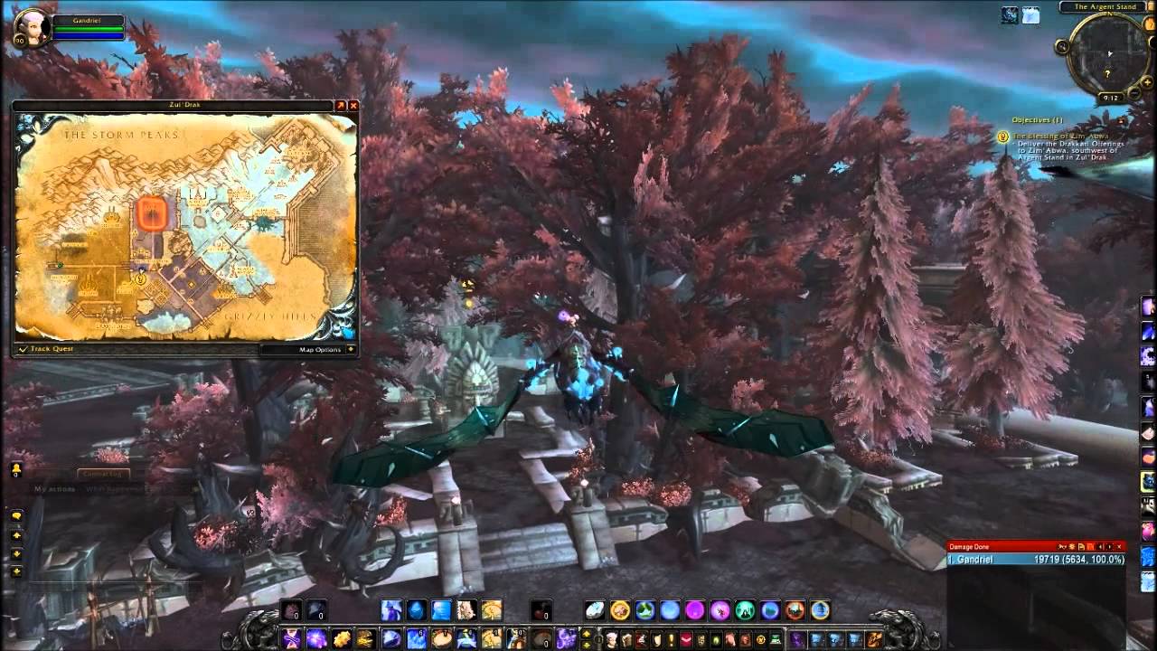 The Blessing of Zim'Abwa Quest - World of Warcraft - YouTube