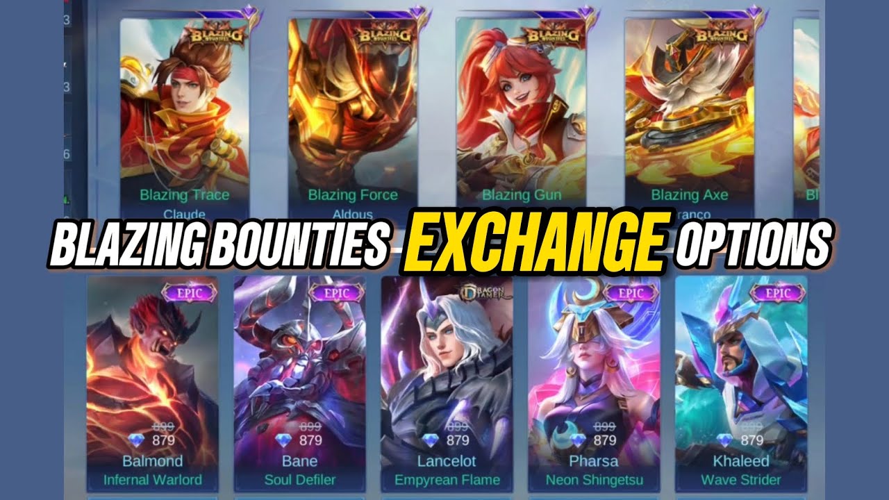 LIMITED TIME ONLY‼️ OWN A NEW SKIN BY EXCHANGING YOUR BLAZING SKIN 🤩🎉 ...