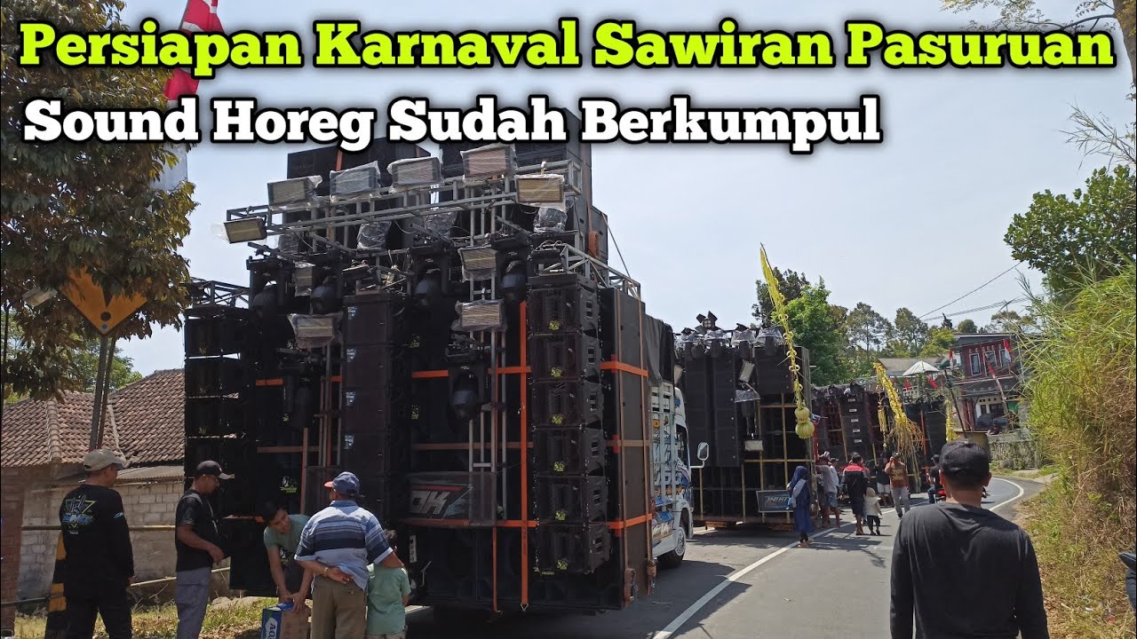 Semua Sound HoregNya Jawa Timur Sudah Memadati Garis Start Karnaval ...