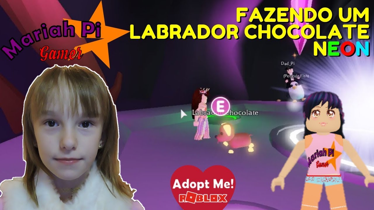 Fazendo um Labrador Chocolate NEON - Roblox - YouTube