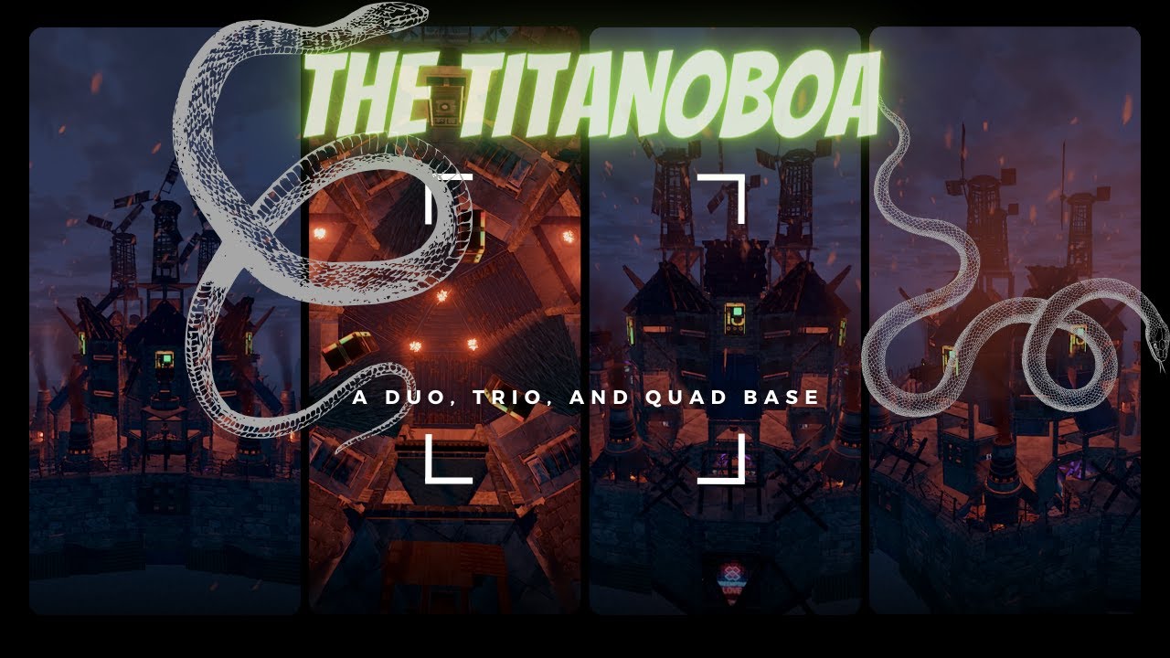 The Titanoboa - Duo Trio Quad base - 35+ Rockets - Egg Design - Multi tcs - Mini chinawall ...