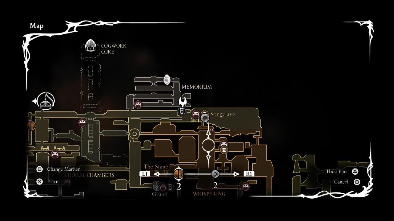 Hollow Knight: Silksong – Putrified Ducts Route Guide & Map Location ...