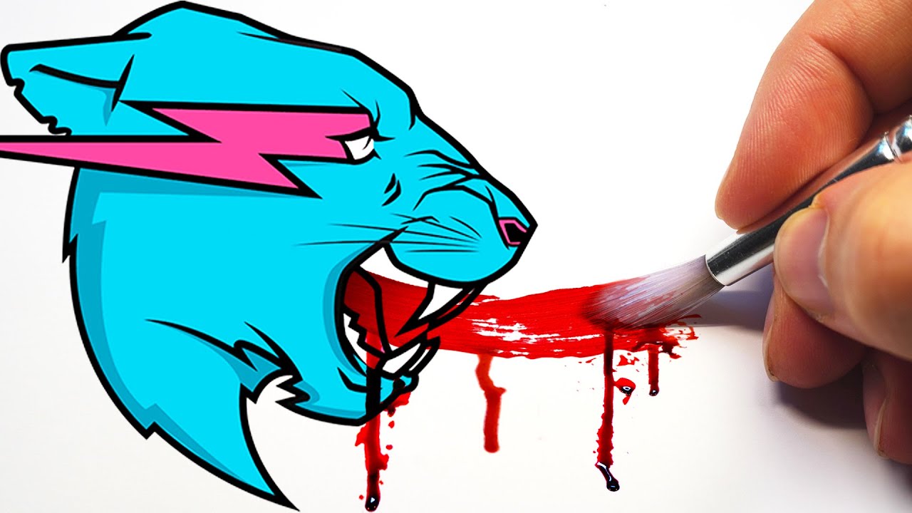 HORROR Artist vs YouTuber LOGOS ️ (Drawing PewDiePie, ZHC + More In ...