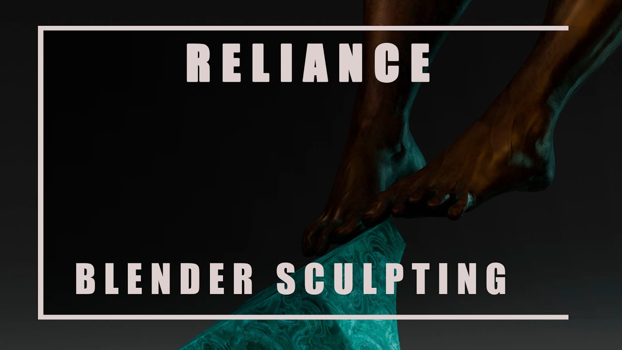 Blender Sculpting Reliance sculpture - YouTube