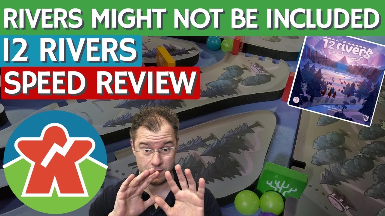 12 Rivers - Board Game Review - Rivers Might Not Be Included - YouTube