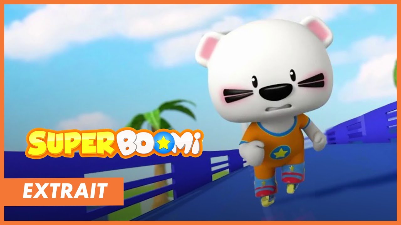 SUPER BOOMI - Extrait "Le rallye en roller" - CANAL+kids - YouTube